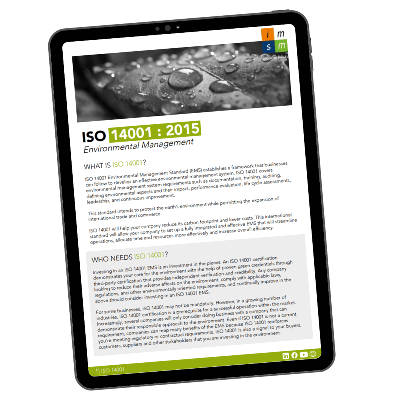 Iso 14001 Guide Download